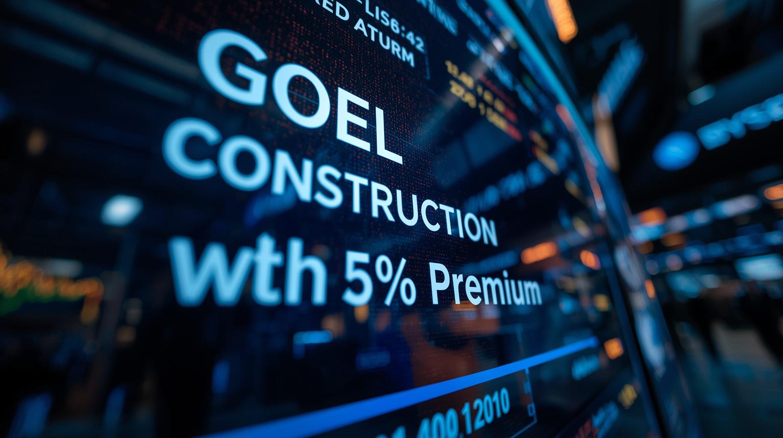 Goel Construction IPO: Shares List with 15% Premium on BSE SME Platform ...
